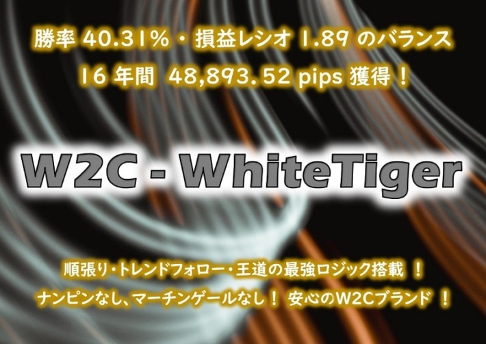最強の順張りEA「W2C-Tiger」を徹底解説！ | FX blog エフログ24